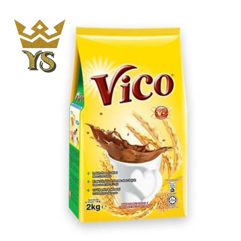 Vico Chocolate Malt Shake 200g/400g/800g | Shopee Malaysia