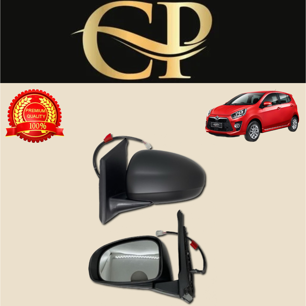 ORIGINAL SIDE MIRROR PERODUA AXIA 2014-2022YEAR 5WIRE/7WIRE/9WIRE ...
