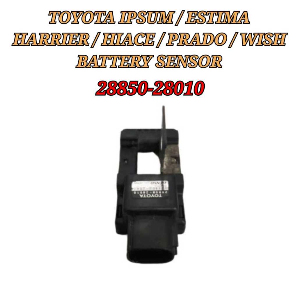 🇯🇵🇯🇵 Battery / Bateri Sensor 28850-28010 Toyota Wish Estima Ipsum ...