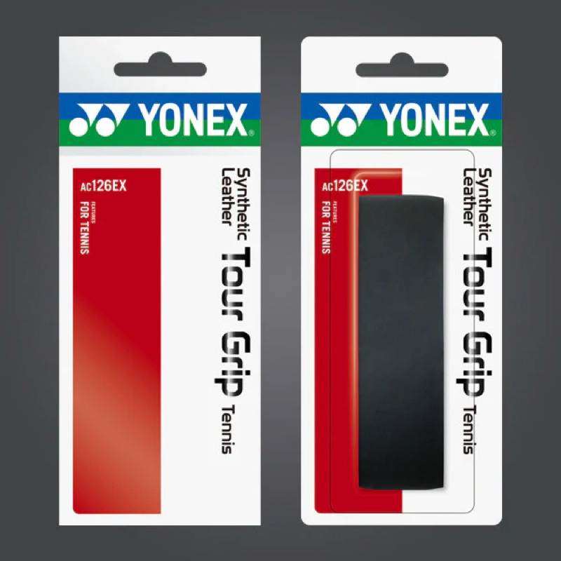 Yonex AC126EX Synthetic Leather Tour Replacement Grip (1.5mm) | Shopee ...