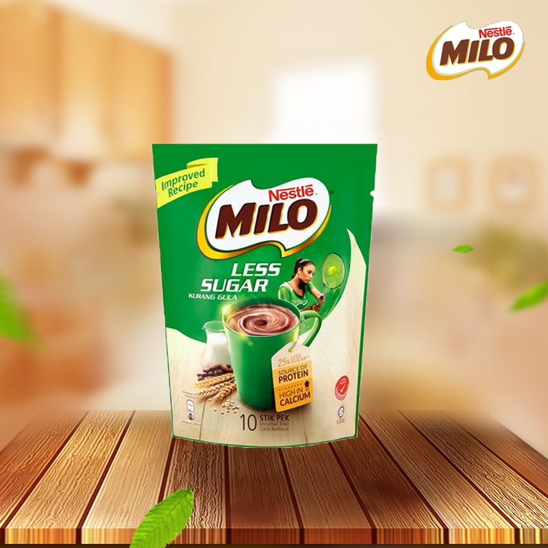MILO ACT-GO HCL Less Sugar 10x27g | Shopee Malaysia