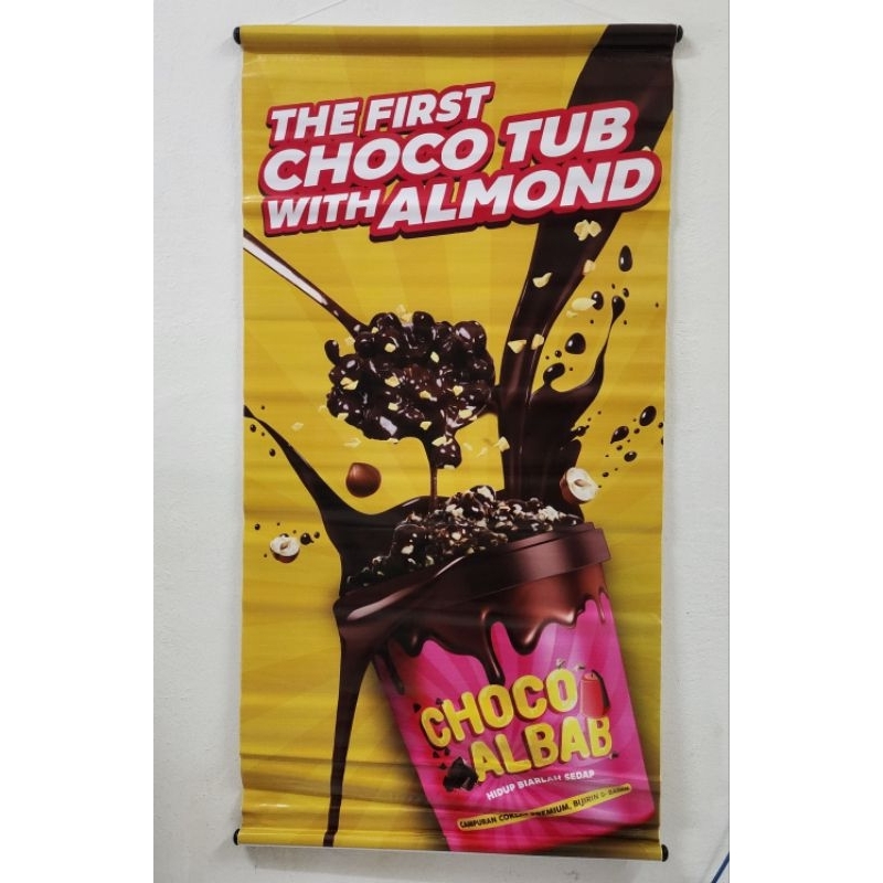 BUNTING/BANNER CHOCO ALBAB TERLAJAK MURAH | Shopee Malaysia