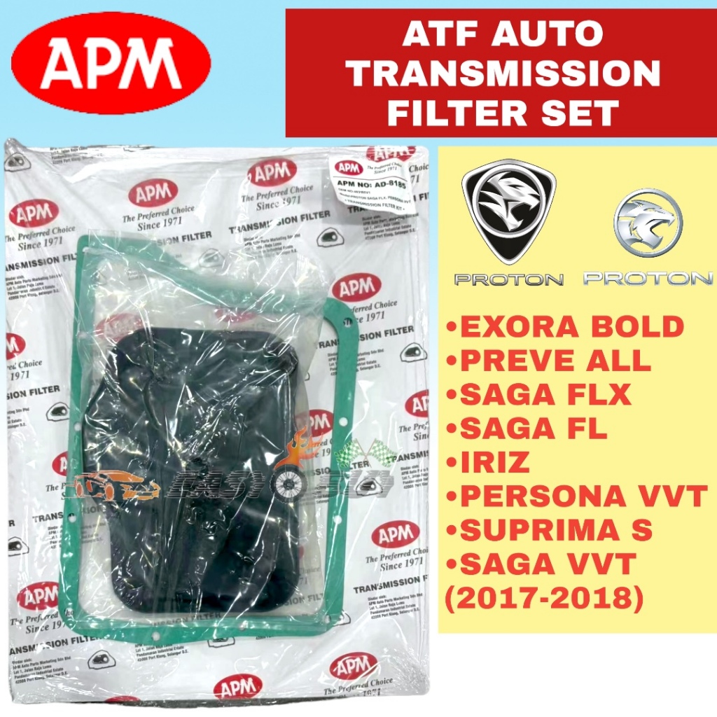 APM ATF Auto CVT Transmission Filter Set - Proton Persona VVT Saga VVT ...