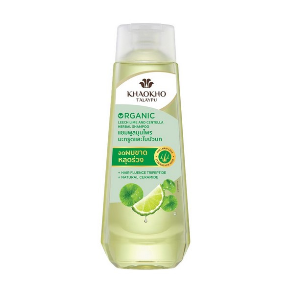 Khao Kho Talay Phu Kaffir Lime Shampoo Khao Kho Talay Phu 180 ml. (Pack ...