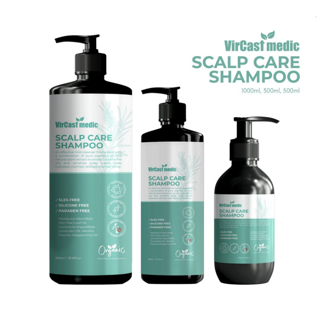 VIRCAST MEDIC SCALP CARE SHAMPOO 300ML, 500ML, 1 LITRE | Shopee Malaysia