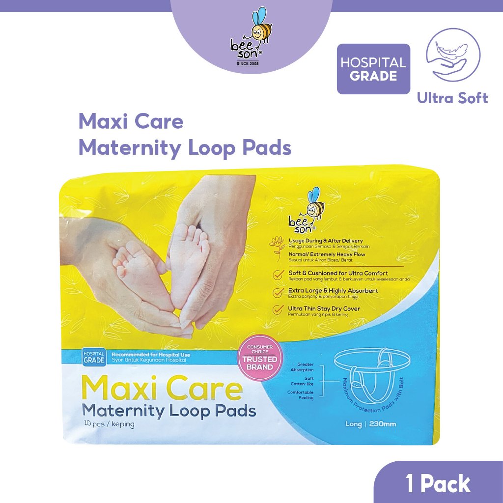 Beeson Tuala Wanita Bersalin / Maxi Care Sanitary Extra Long Maternity ...
