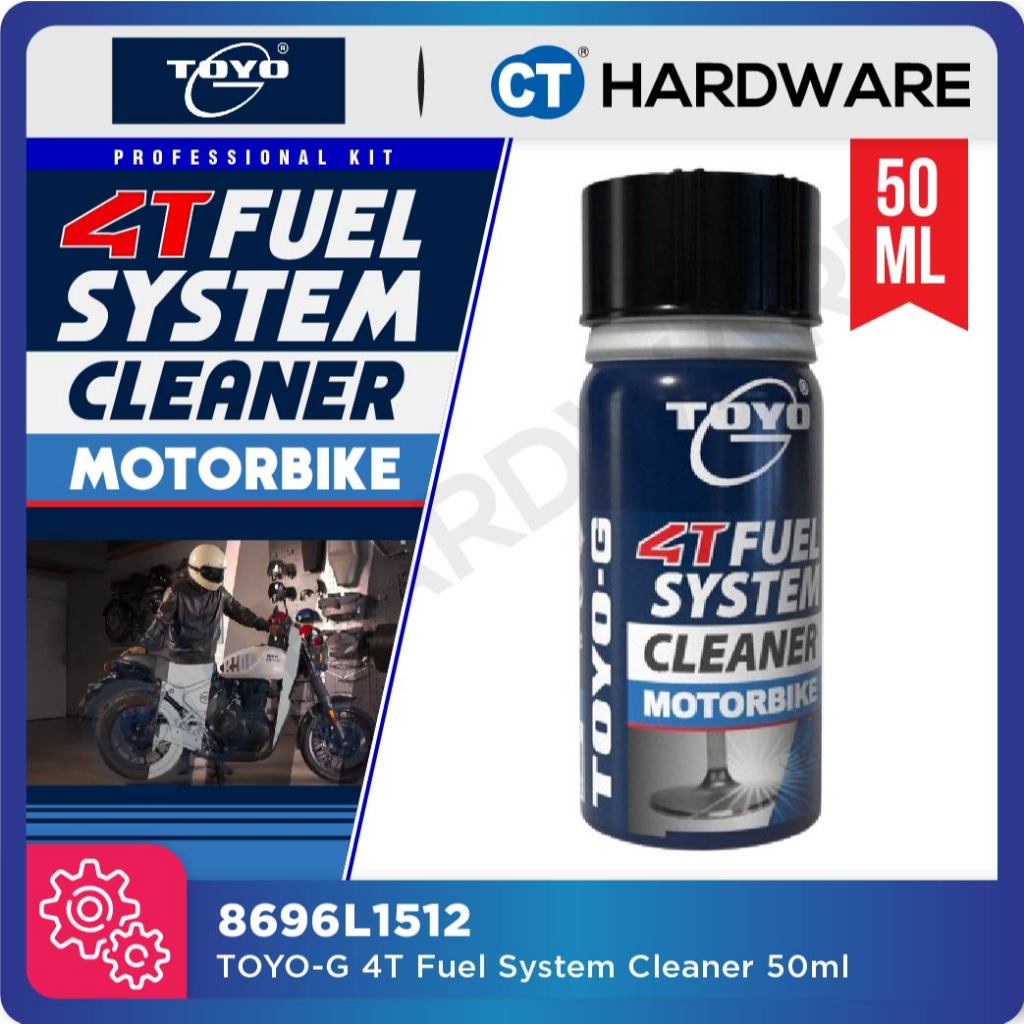 TOYO-G 4T Fuel System Cleaner 50ml For Motorcycle ( 8696L1512 ) - 1PC | Shopee Malaysia