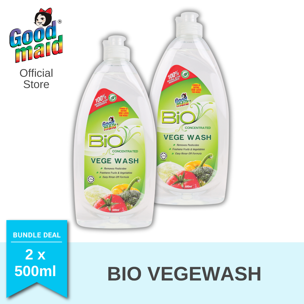 Goodmaid Bio Vegewash (500ml) [BUNDLE OF 2] | Shopee Malaysia