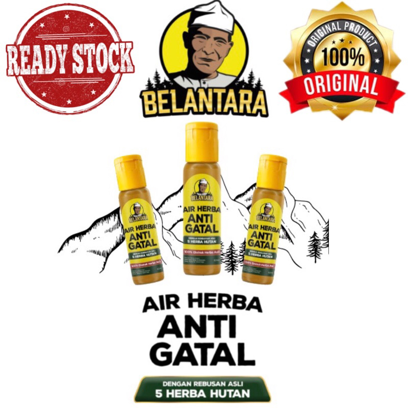 air belantara anti gatal / air herba anti gatal belantara original ...
