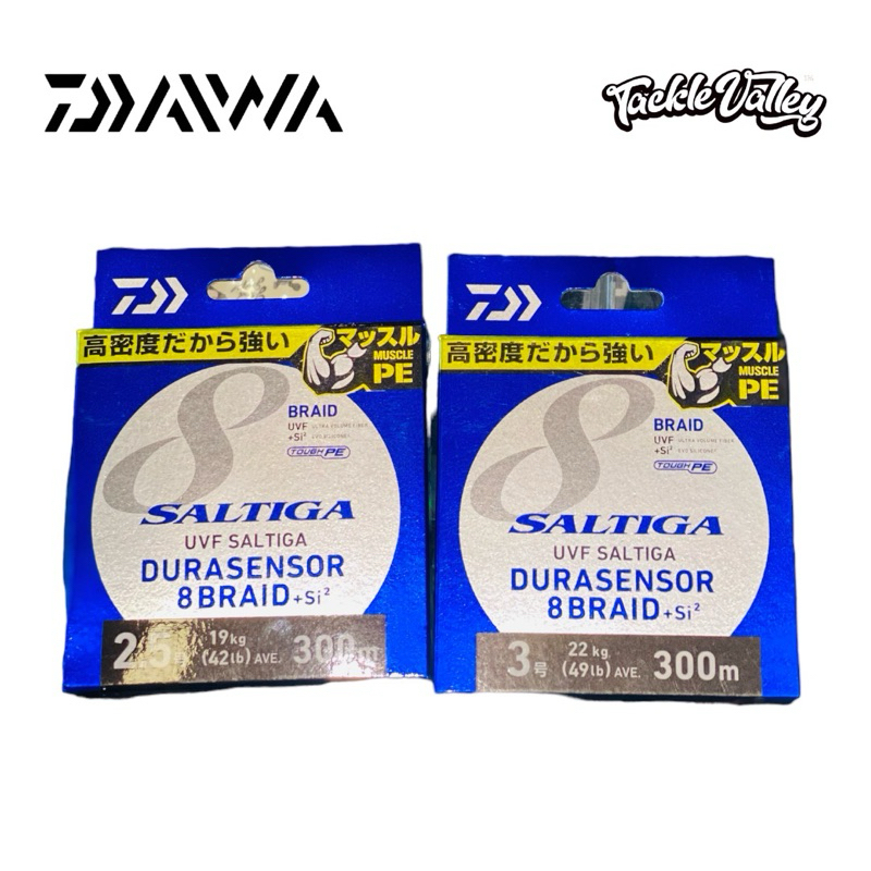 DAIWA Saltiga Durasensor X8 Braid UVF +Si2 PE Line Braided | Shopee Malaysia