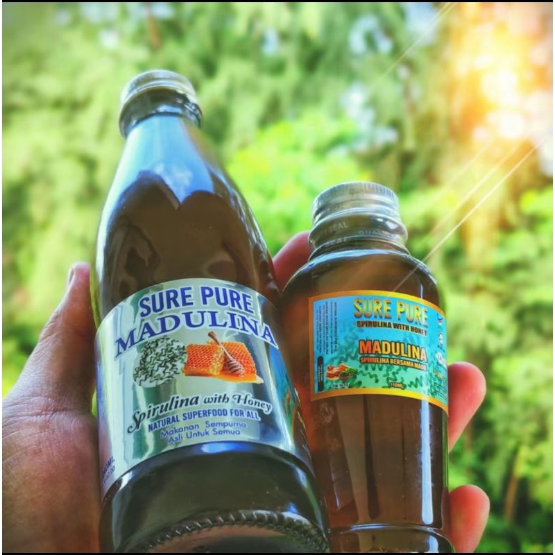 🔥 Surepure madulina (Madu + Spirulina hidup) 🔥 | Shopee Malaysia