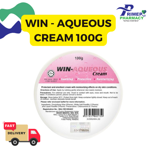 WIN-AQUEOUS CREAM 100G | Shopee Malaysia