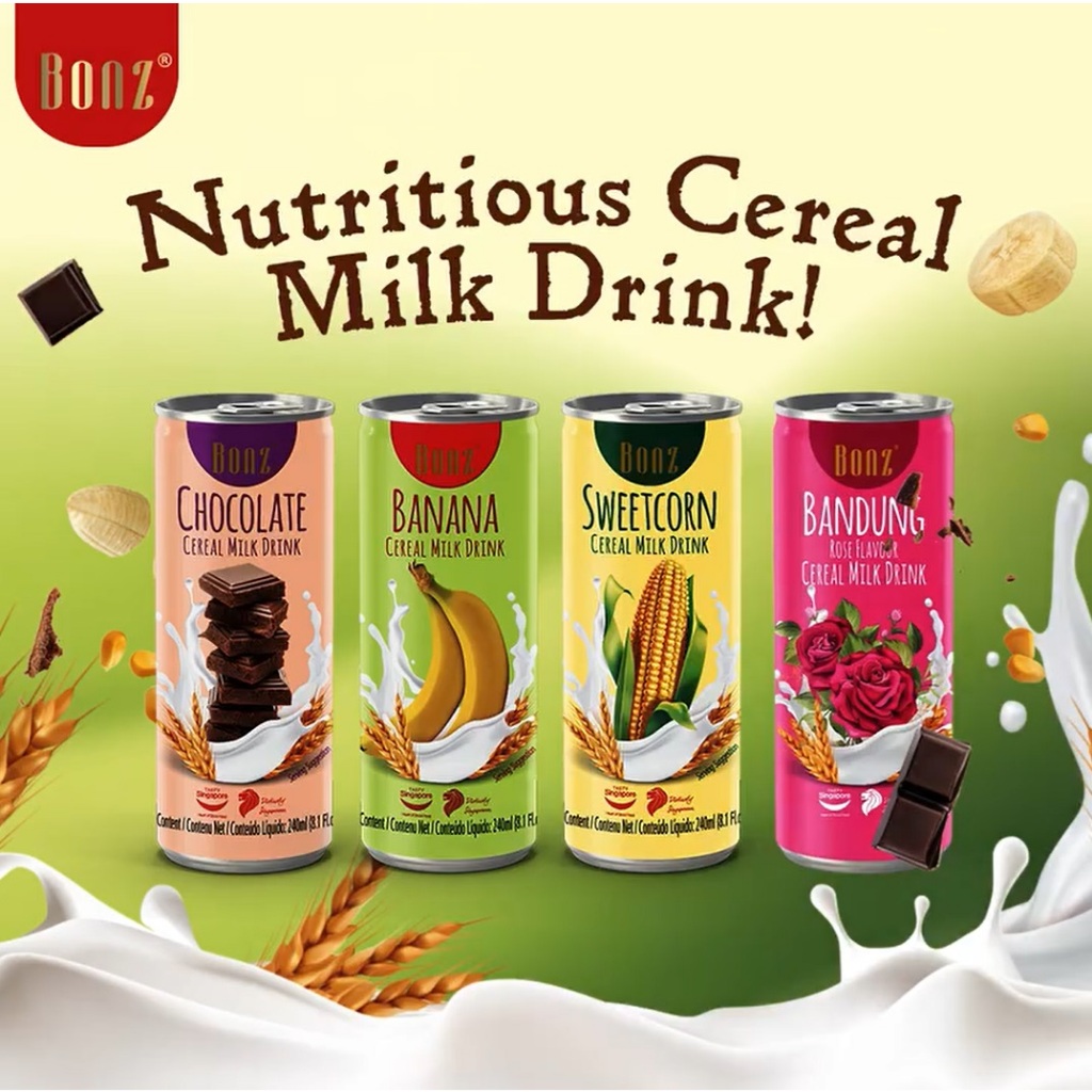 Bonz Cereal Milk Drink 240ml | Shopee Malaysia