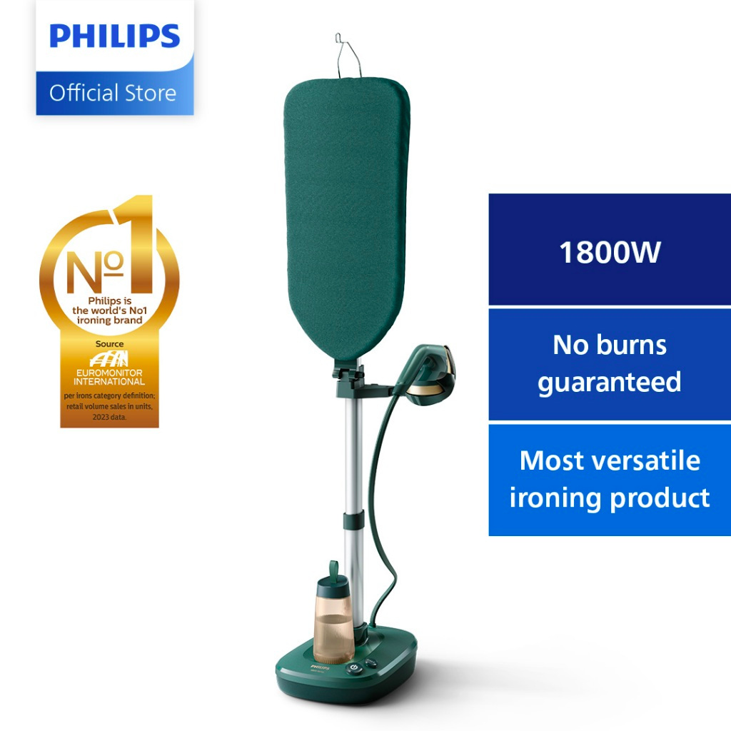 [NEW] Philips 6000 Series 1800W All-In-One Iron + Garment Steamer ...