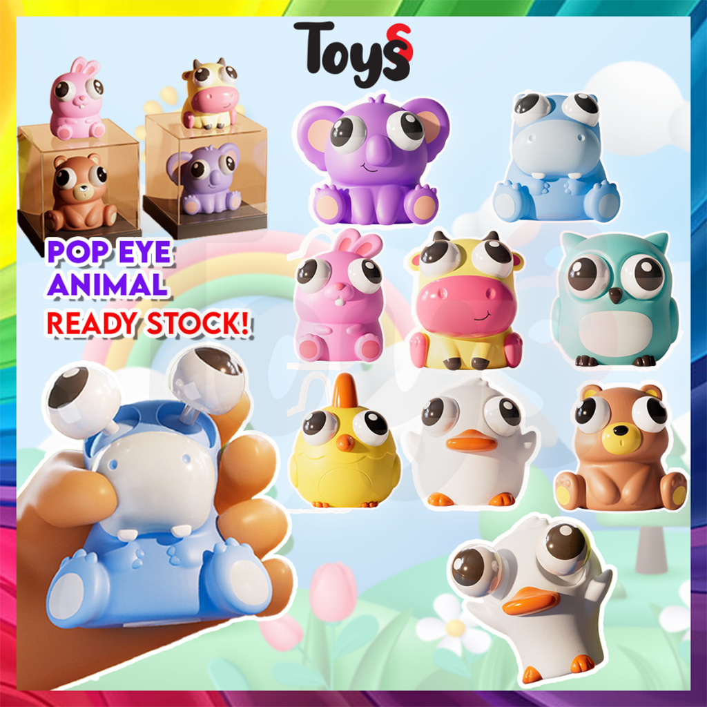 🔥Toyss Pop Out Toys Animal Squishy Toys Mainan Squishy Murah Mainan ...