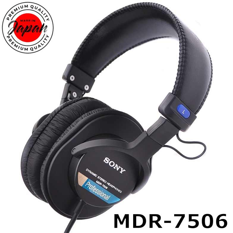 SONY / MDR-7506 Standard studio monitor headphones wired On-ear music ...