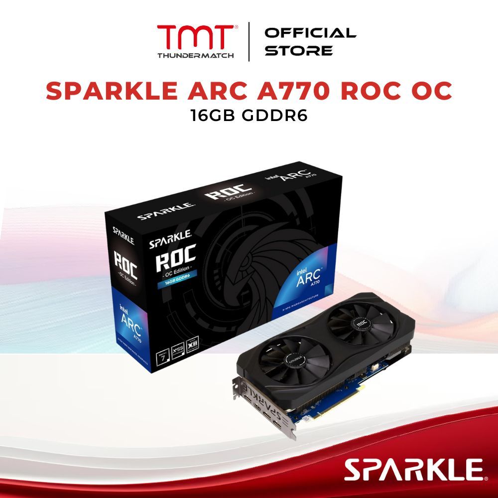 TMT SPARKLE ARC A770 ROC OC | Shopee Malaysia