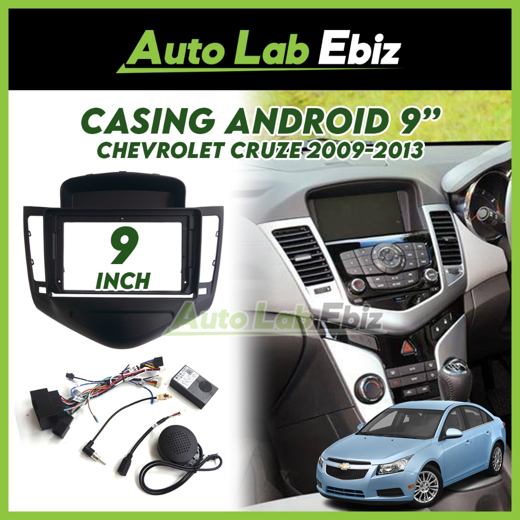 Chevrolet Cruze 2009-2013 Android Player Casing 9" inch with Socket ...