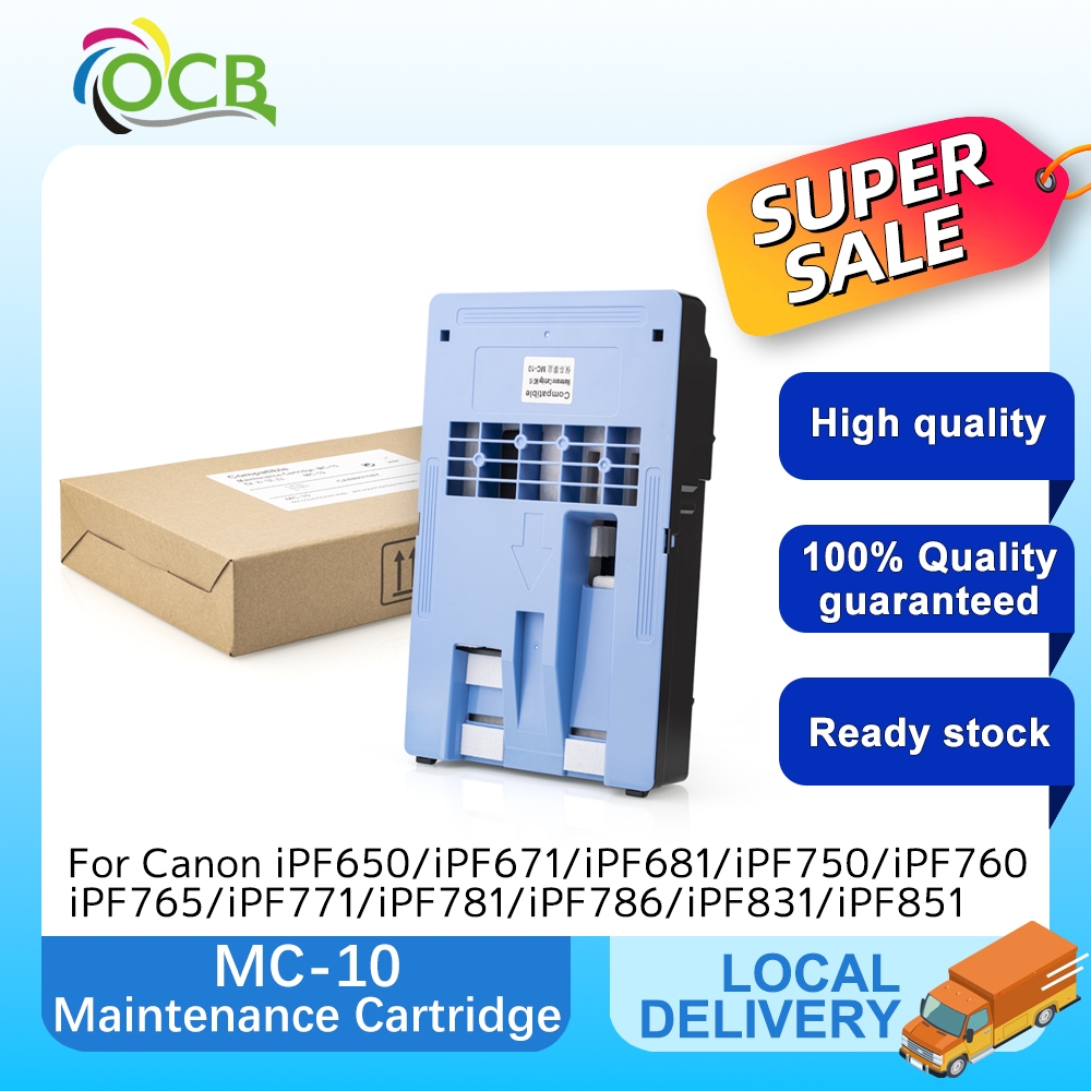 Canon Maintenance Cartridge MC-10 MC10 For iPF650/iPF671/iPF681/iPF750/iPF760/iPF765/iPF771 ...