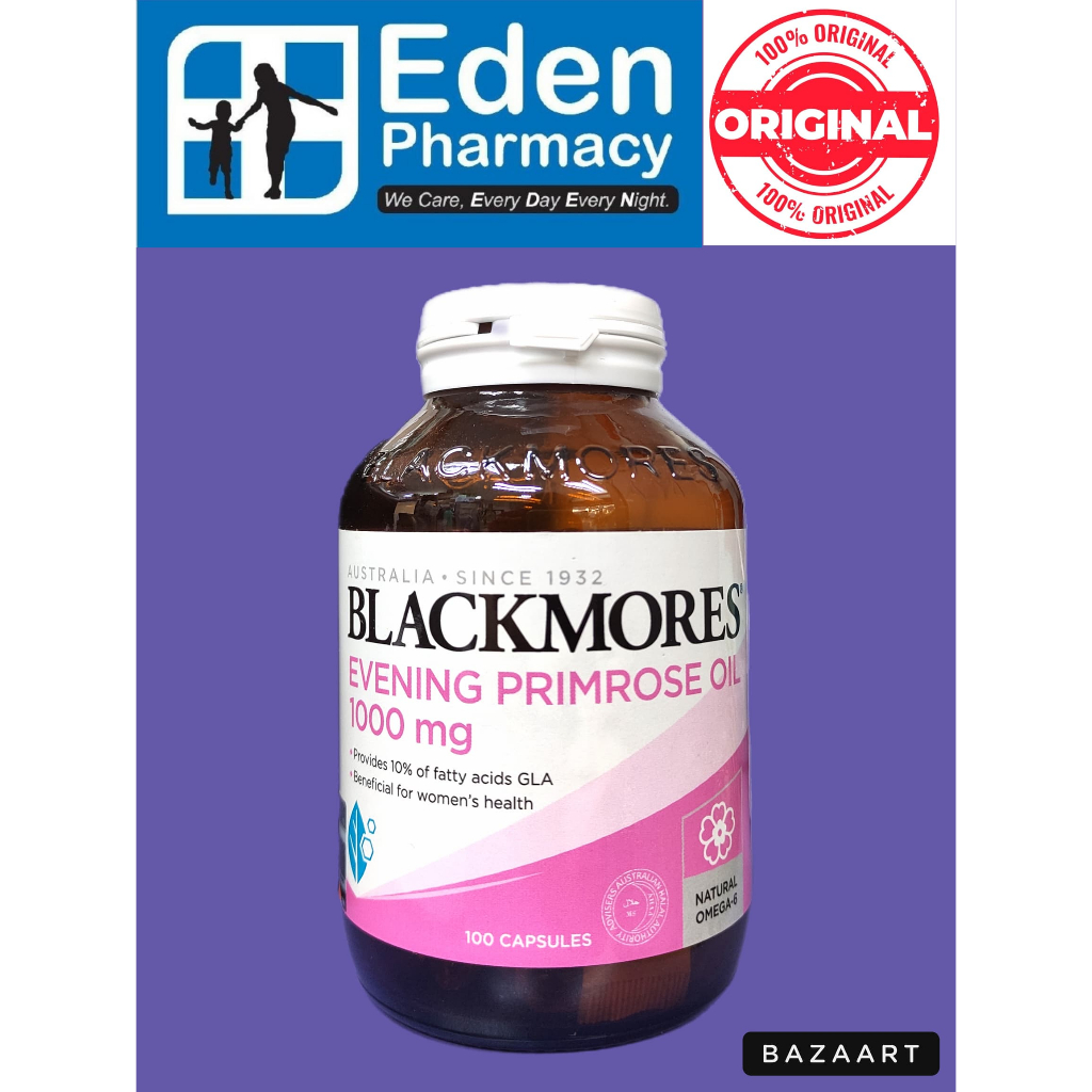 Blackmores EVENING PRIMROSE OIL ( EPO ) ( 1000 mg . 100 capsules ...