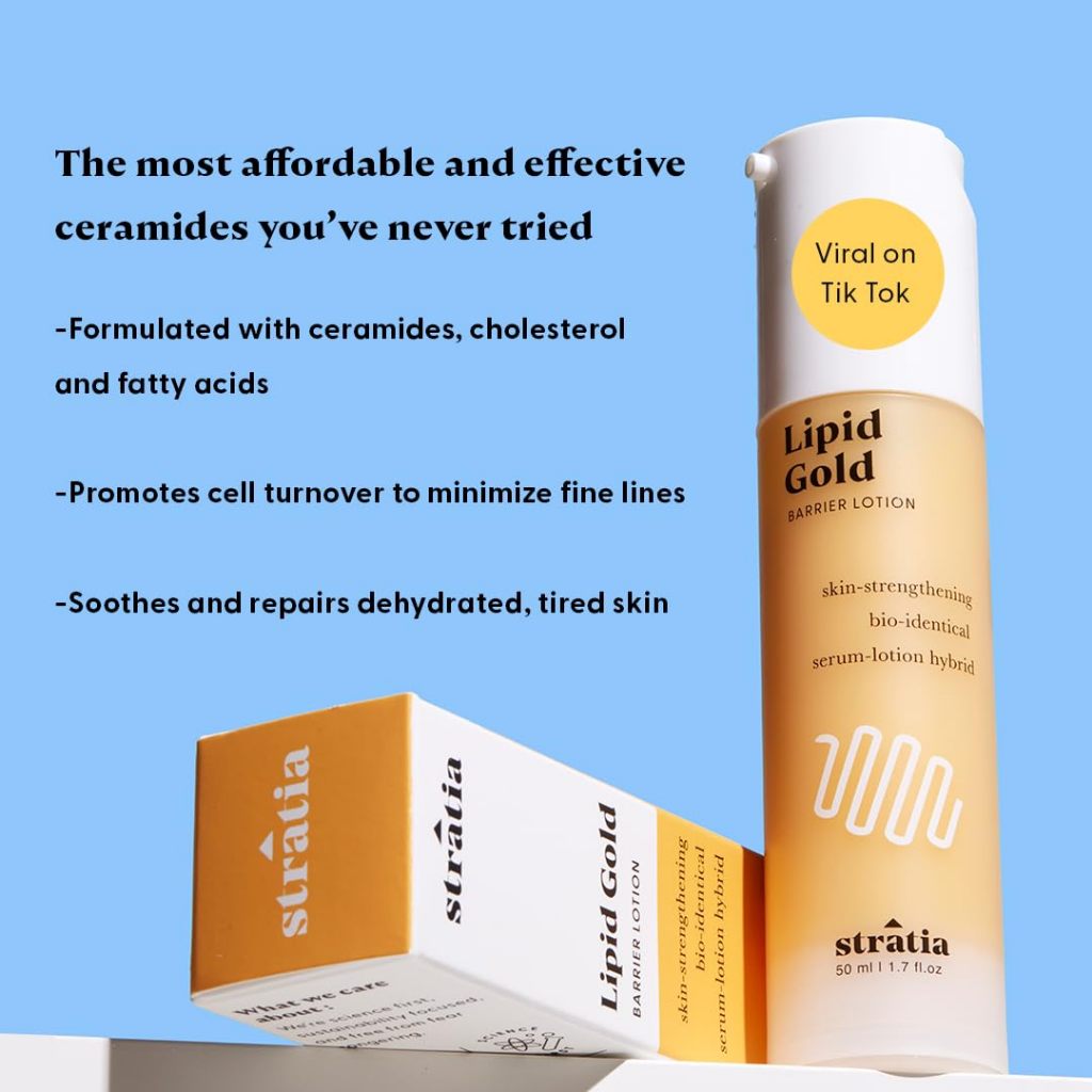 Stratia Lipid Gold Skin-Strengthening Moisturizer | Shopee Malaysia