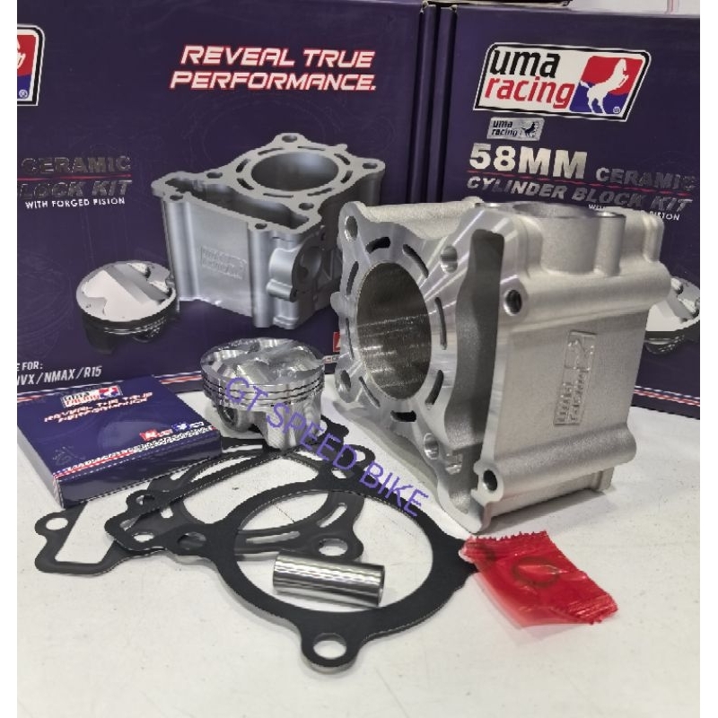 UMA RACING 58MM Y16 NMAX V1 V2 NVX 155 V1 V2 R15V3 MT15 UR CERAMIC ...