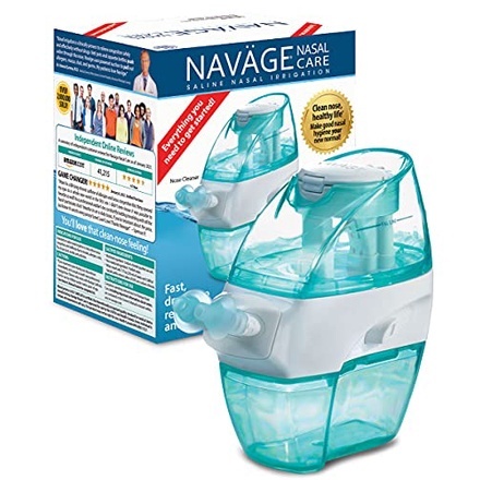 Navage Starter Bundle - Navage Nasal Irrigation System - Saline Nasal ...