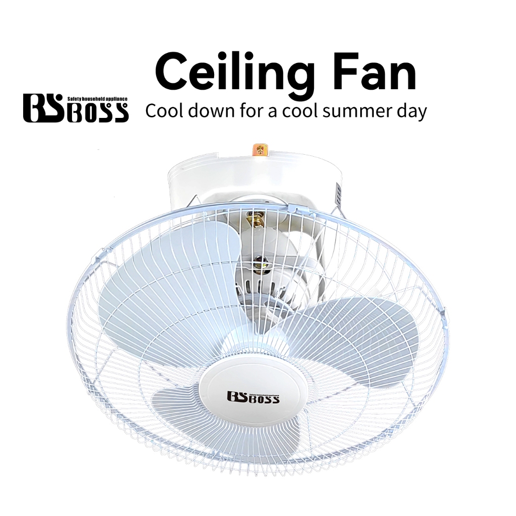 BSBOSS Auto Fan/Orbit Fan C/W FanAuto Fan 16 Inch Ceiling 360 Degree ...