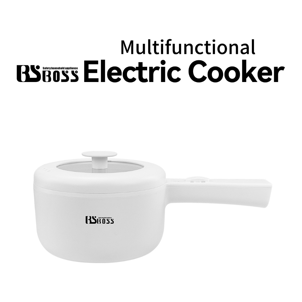 BSBOSS Multi Cooker Non Stick Ceramic Coating Mini Electric Multi ...