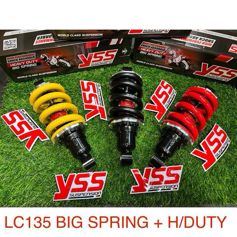 YSS MONOSHOCK HEAVY DUTY + BIG SPRING LC135 Y15ZR Y16ZR | Shopee Malaysia