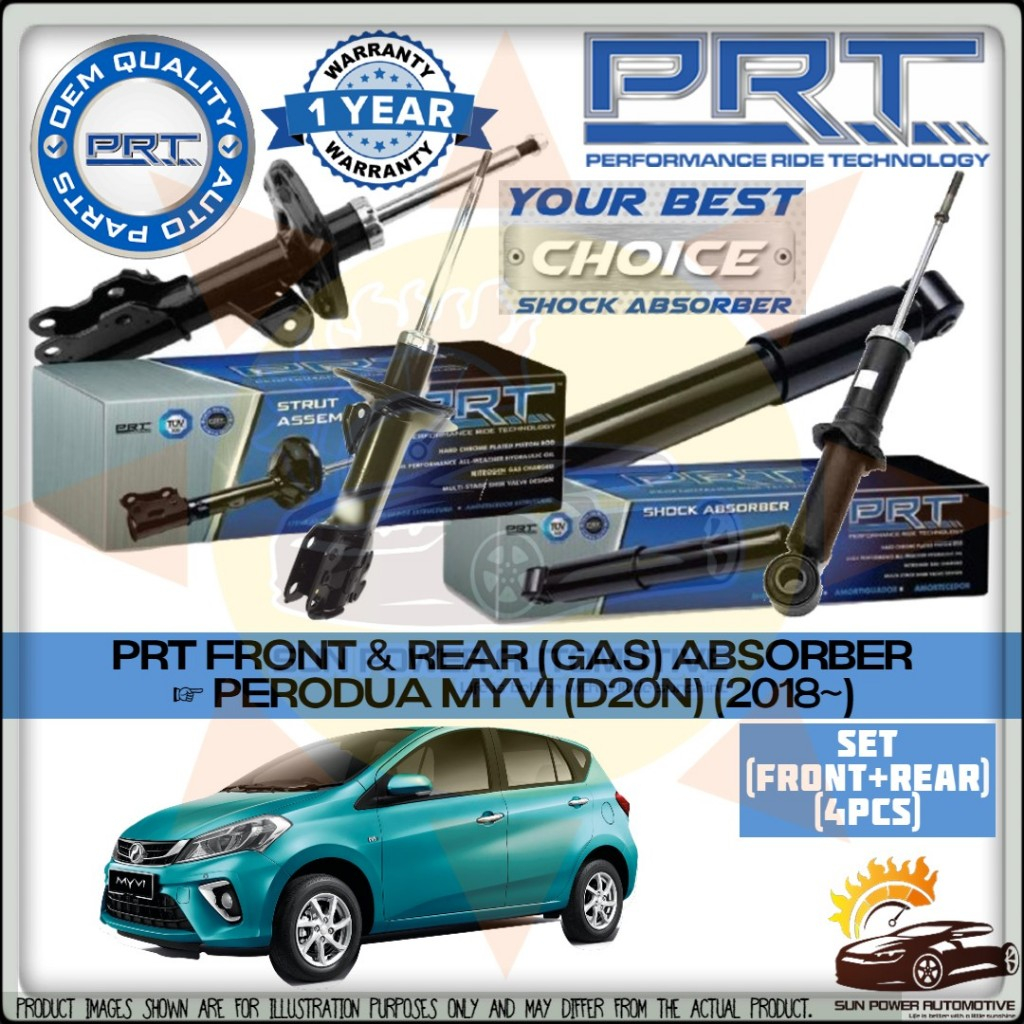 PRT Perodua Myvi D20 D20N 1.5 (2018~) Gas Shock Strut Absorber ( FRONT ...