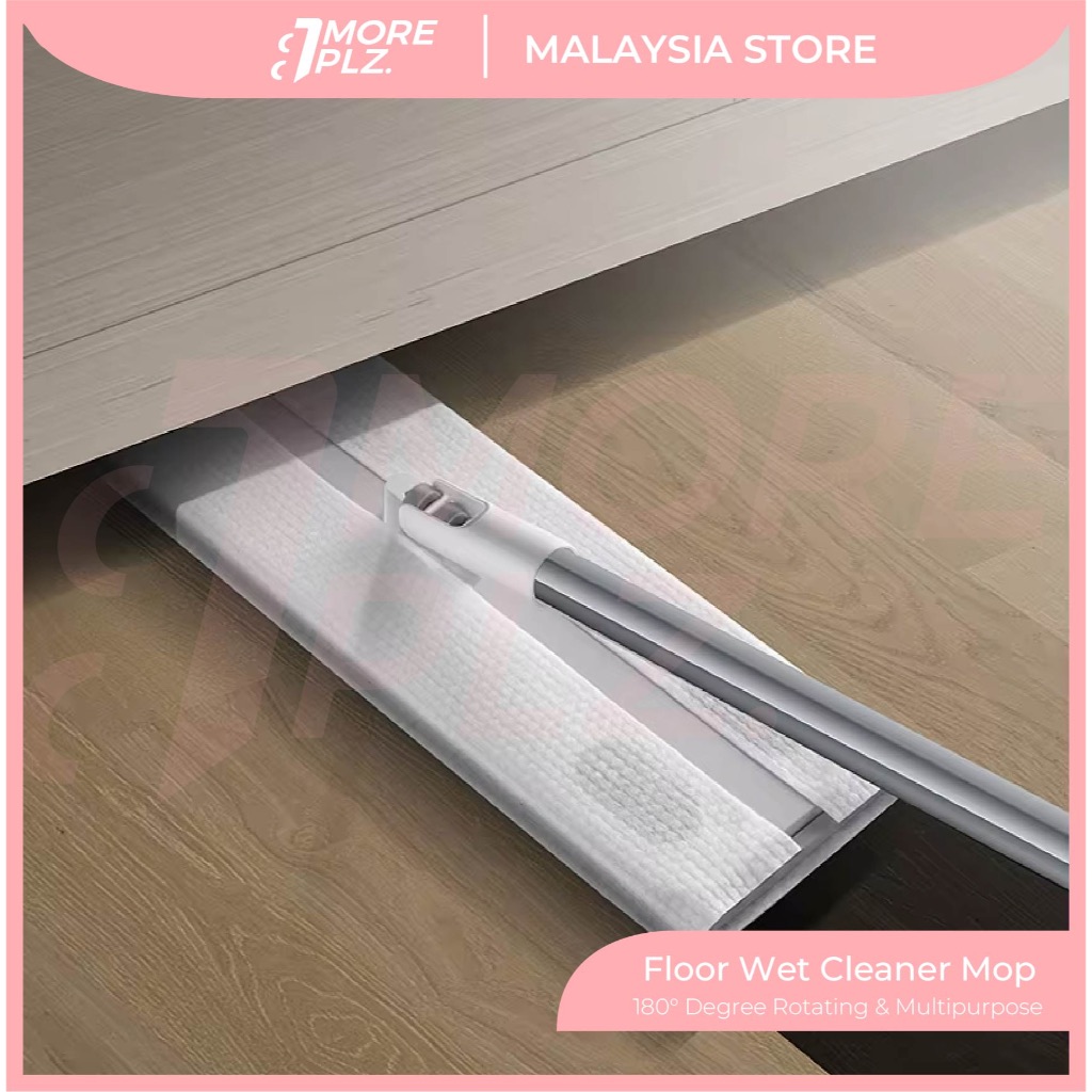 Electrostatic Flat Mop Tisu Pengelap Lantai Mop Tisu Pakai Buang Dust ...
