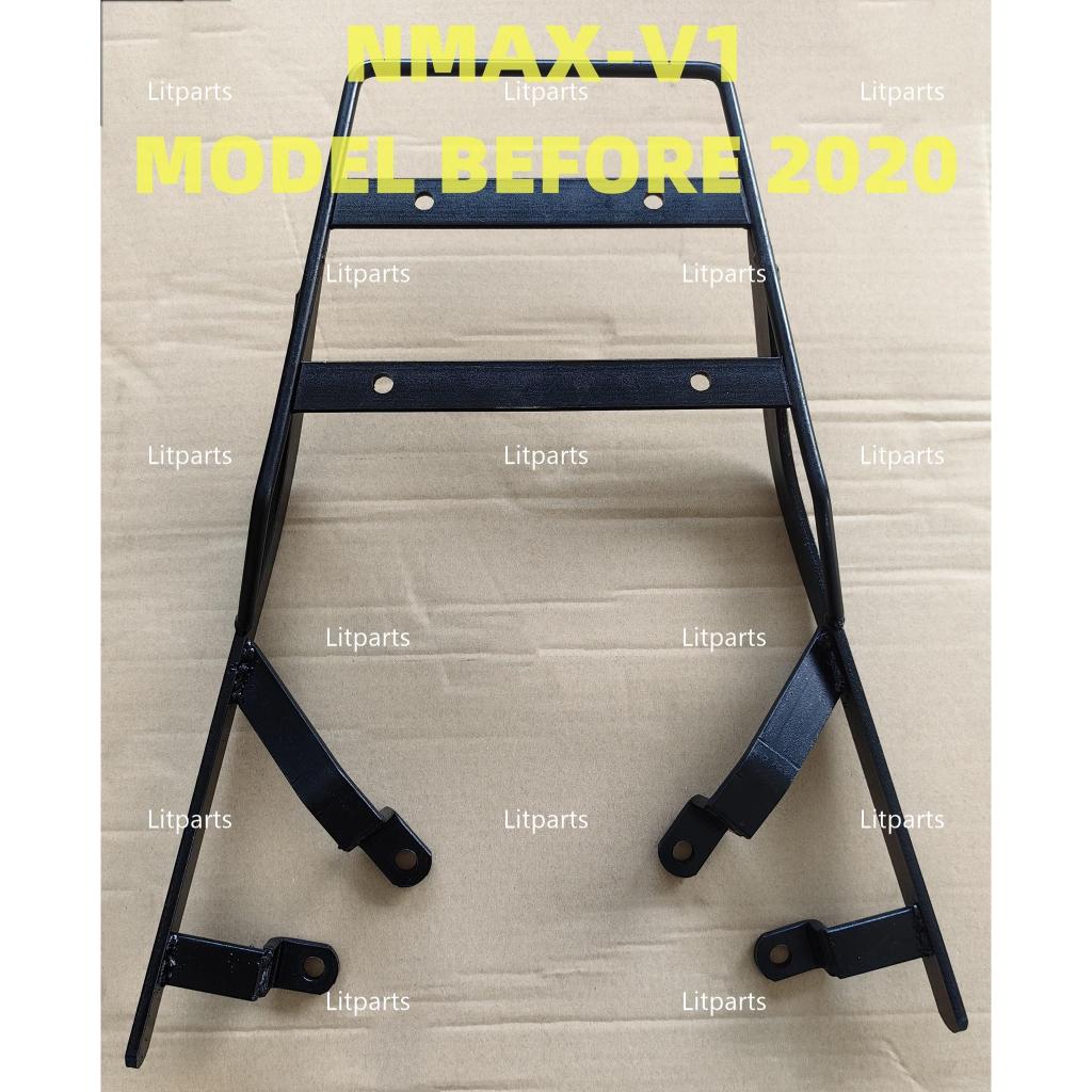 Monorack Mono Rack Bar Rear Top Box Carrier Kotak Besi Belakang Rak Tapak NMAX-V1 ( Model Before ...