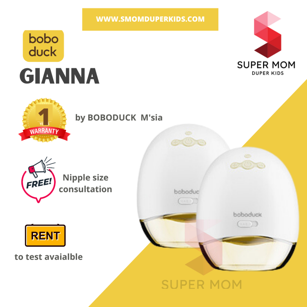 Boboduck Gianna F5070 Wireless Breast Pump (Slim) | Shopee Malaysia
