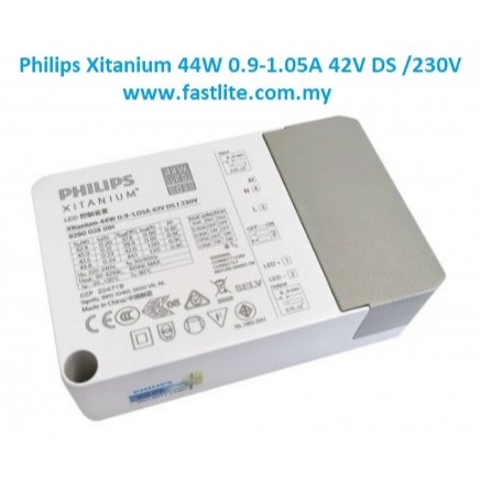 Philips Xitanium 44W 0.9-1.05A 42V LED Driver c/w SIRIM Sticker (made ...