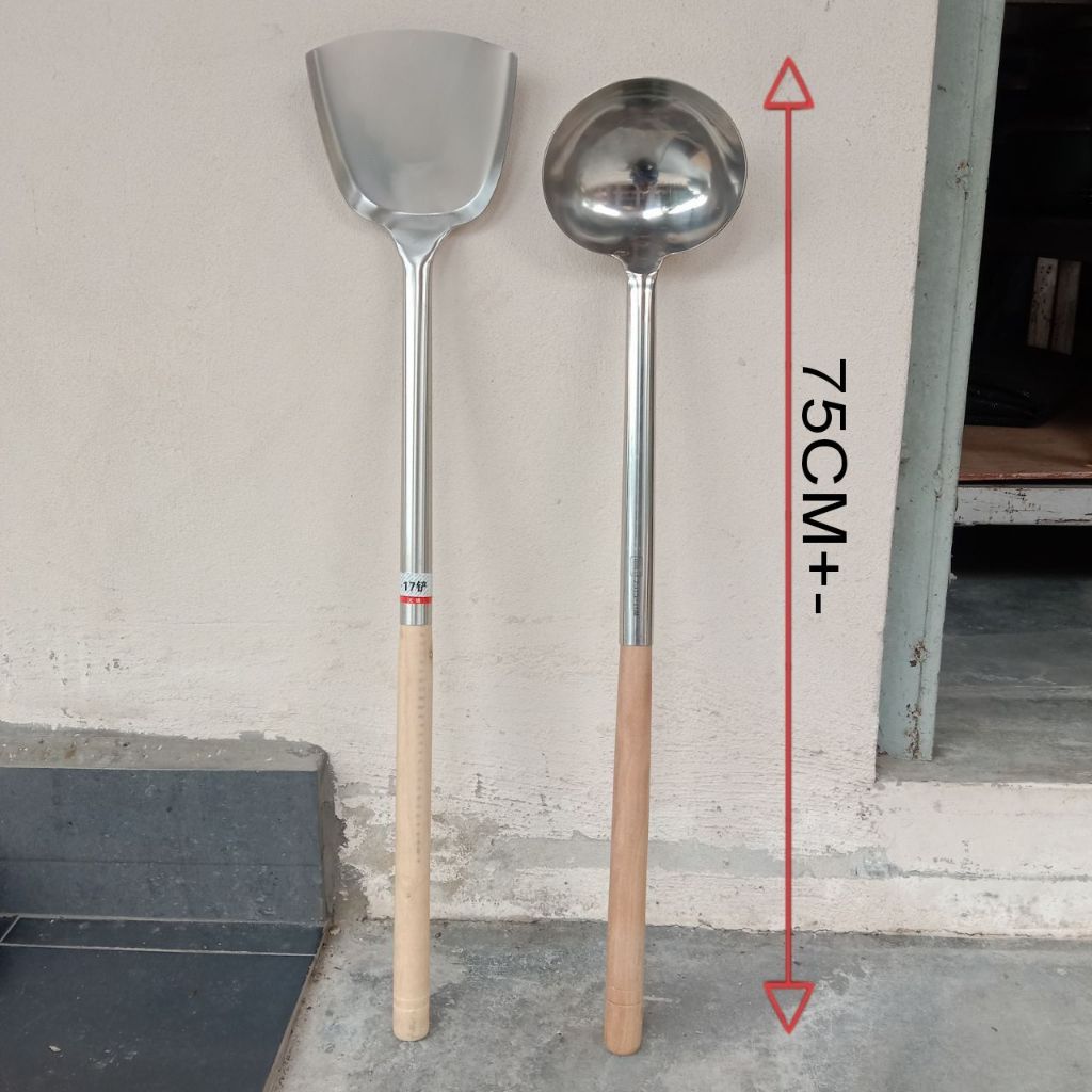 SENDUK / SUDIP BESAR ( SENDUK / SUDIP KUALI KAWAH ) SEPARUH KAYU 76CM +- | Shopee Malaysia