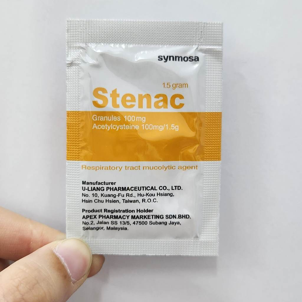 STENAC GRANULES 100MG (1SACHET) | Shopee Malaysia