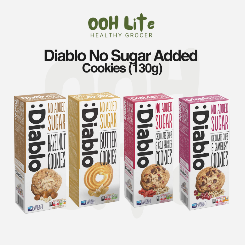Diablo No Sugar Added Cookies 130g (4 Variations) | Shopee Malaysia
