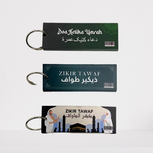 Flash Card Doa Ketika Umrah dan Zikir Tawaf Nota Ringkas Umrah ...