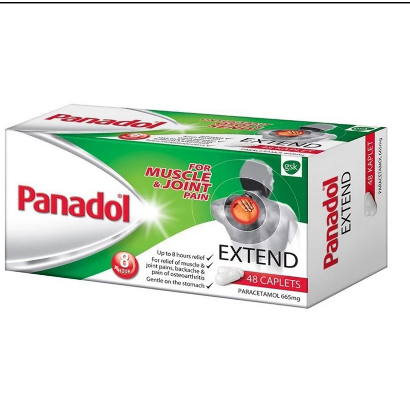[READYB STOCK] PANADOL EXTEND 48'S [BOX] 100% ORIGINAL | Shopee Malaysia