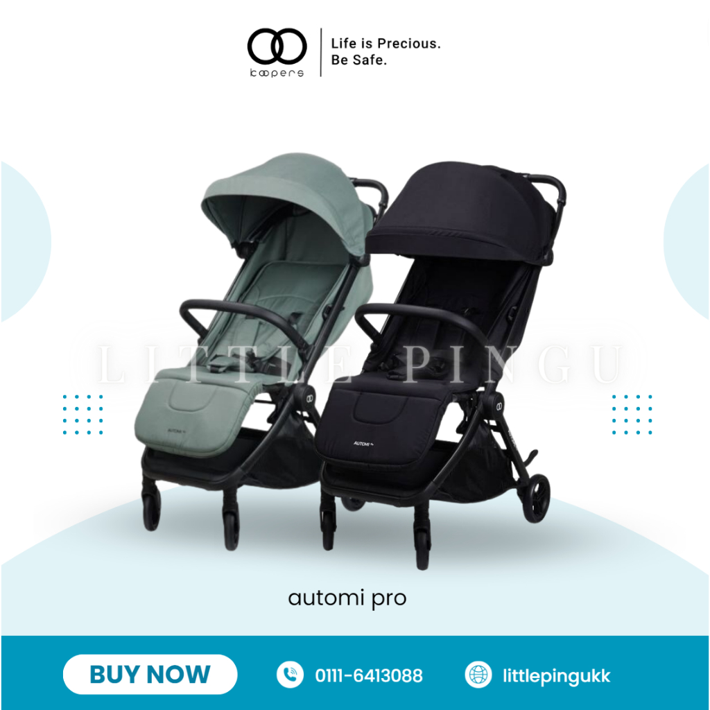 Koopers: Automi Pro Stroller | Shopee Malaysia