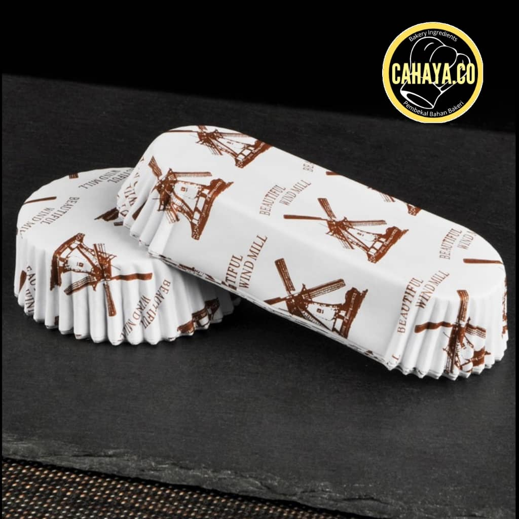Baking Windmill Cup (Round/Rectangle) Baking Round Cup Bread Paper Cup ...