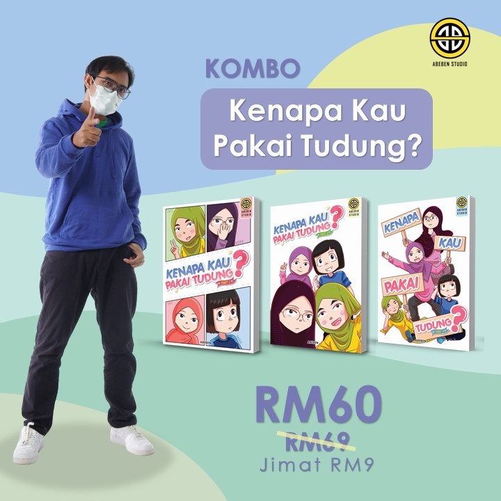 Kombo Komik Kenapa Kau Pakai Tudung (KKPT 1-3) - karya ABEBEN | Shopee ...
