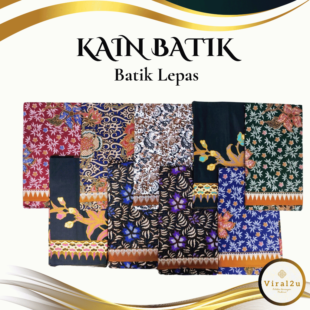 Kain Batik Lepas (Original Indonesia) | Shopee Malaysia