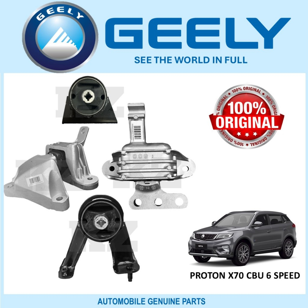 PROTON X70 CBU 6 SPEED - 4 IN 1 SET - ENGINE MOUNTING KIT | Shopee Malaysia