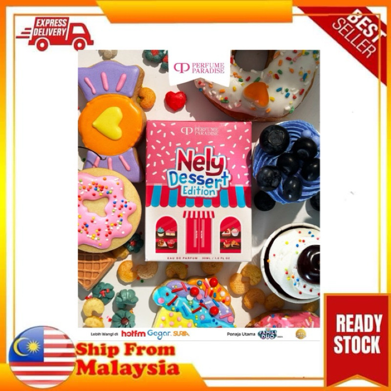 PERFUME PARADISE NELY DESSERT EDITION | Shopee Malaysia