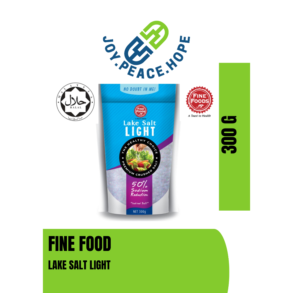 FINE FOODS Lake Salt Light Pouch (300g) | Shopee Malaysia