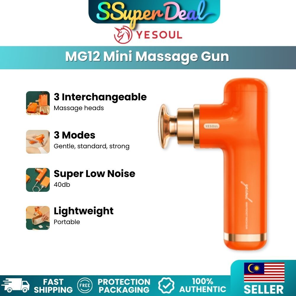 Yesoul Arilia MG12 Mini Massage Gun | Shopee Malaysia