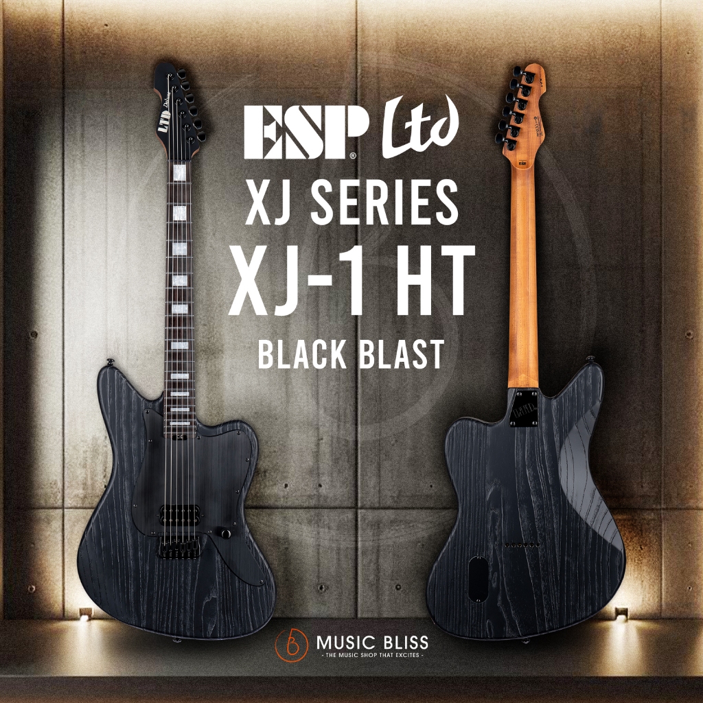 ESP LTD XJ-1 HT Electric Guitar - Black Blast (XJ1HTBLKBLAST) | Shopee ...