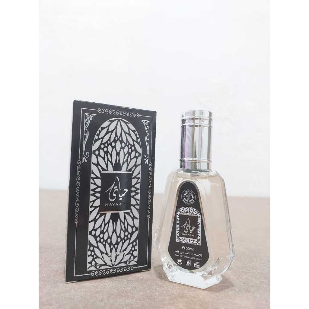 Hayaati Eau de Parfum 50ml By Ard Al Zaafaran Arabic Perfume Spray For ...